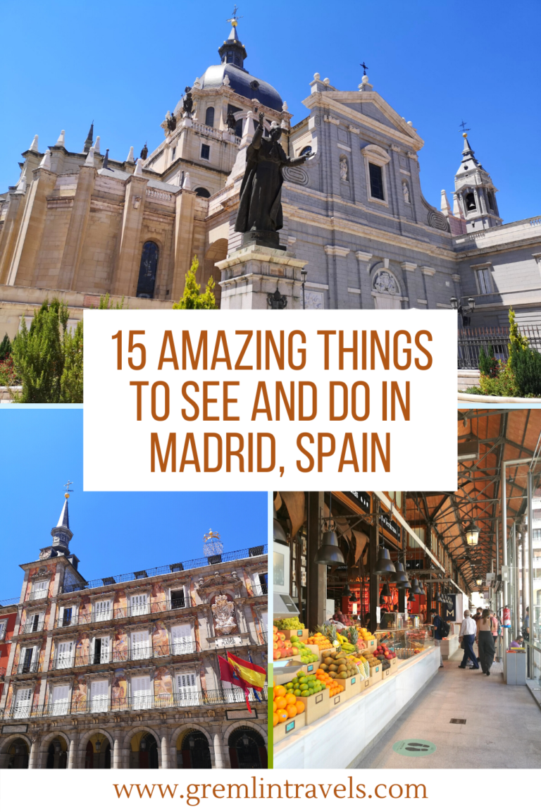 Madrid Sightseeing; 15 Amazing Things To Do And See | Gremlin Travels